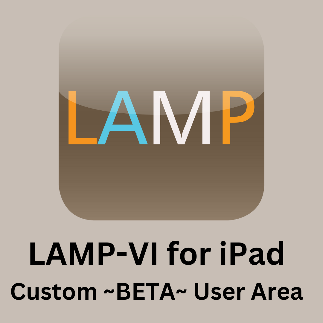 Custom iOS LAMP Words for Life